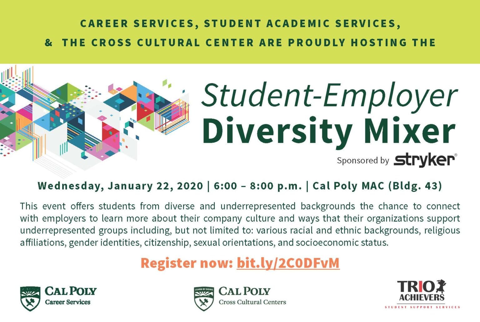 Save the Date: Student-Employer Diversity Mixer