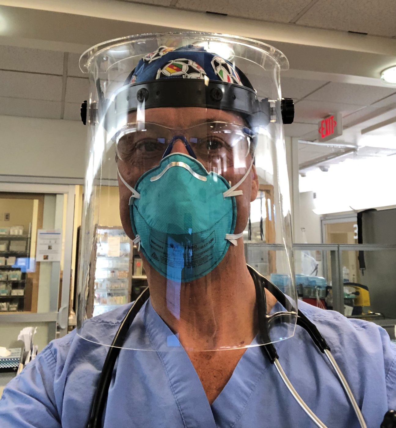 Mechanical Engineering Student Creating Hundreds of Protective Shields ...