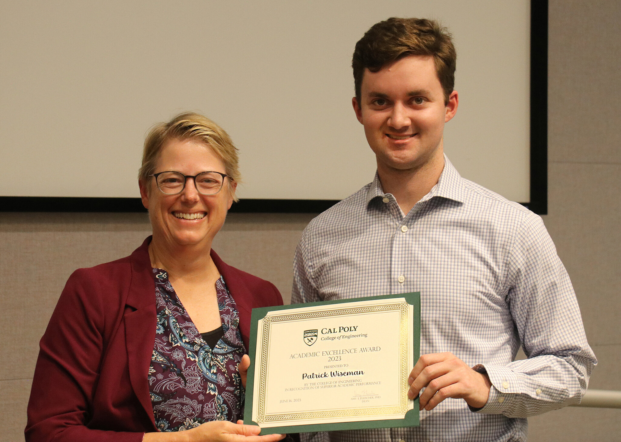 Outstanding Student Awards