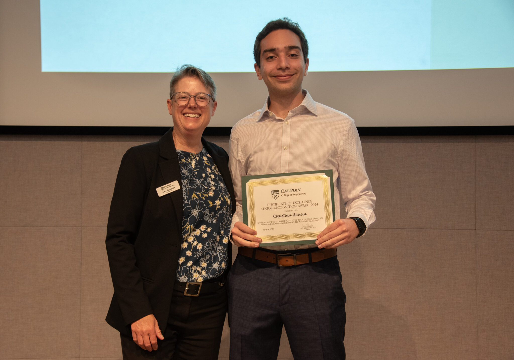 Students Honored with Outstanding Graduating Senior Awards