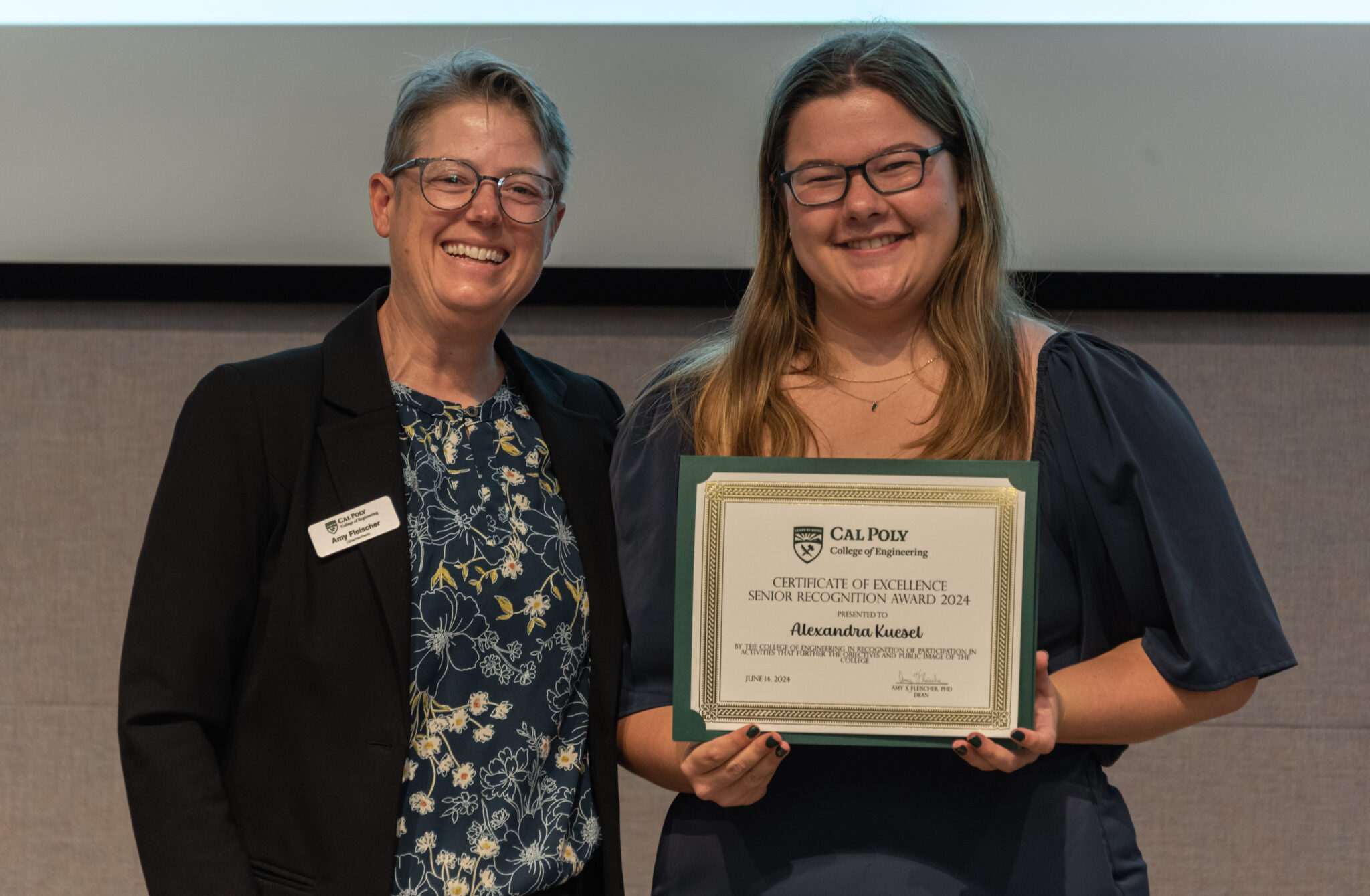 Students Honored with Outstanding Graduating Senior Awards