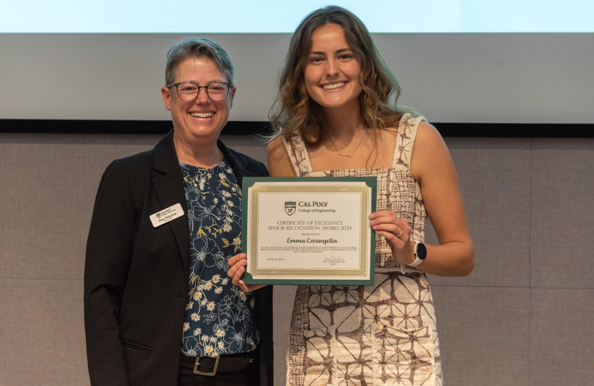 Students Honored with Outstanding Graduating Senior Awards